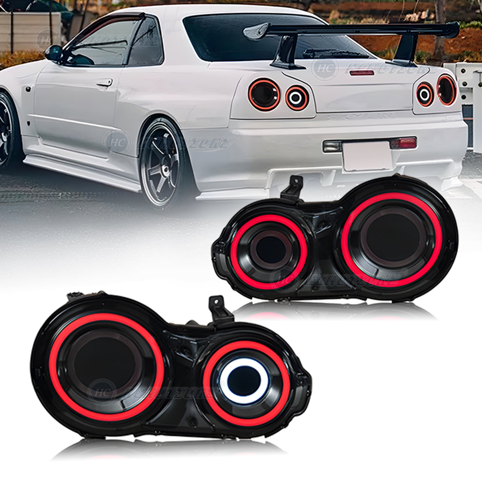 HCMOTION LED Tail Lights for Nissan GT-R GTR R35 2007-2017