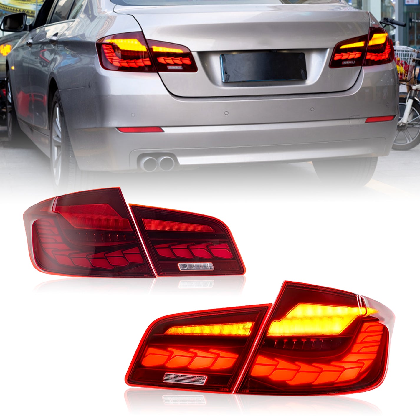 HCMOTION 2010-2017 LED Tail Lights For BMW F10