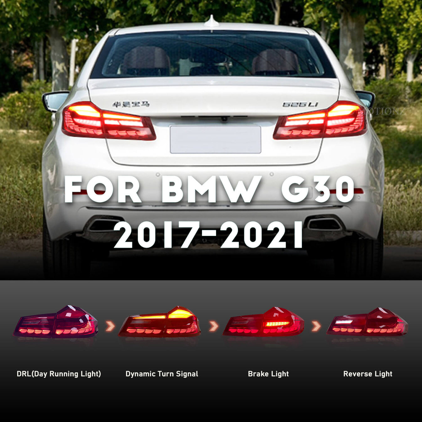 HCMOTION BMW M5 Tail Lights 2017-2020